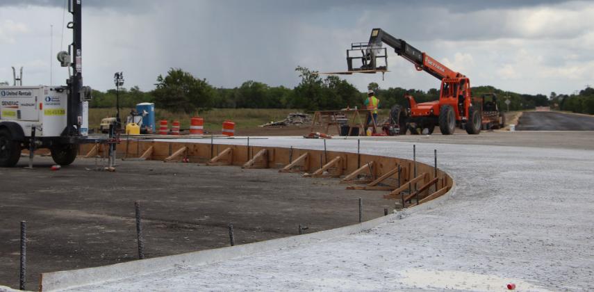 Roundabout takes shape | The Bay City Sentinel